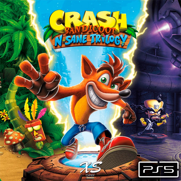 Crash Bandicoot N. Sane Trilogy PS5 (Retro) | XS Gamer